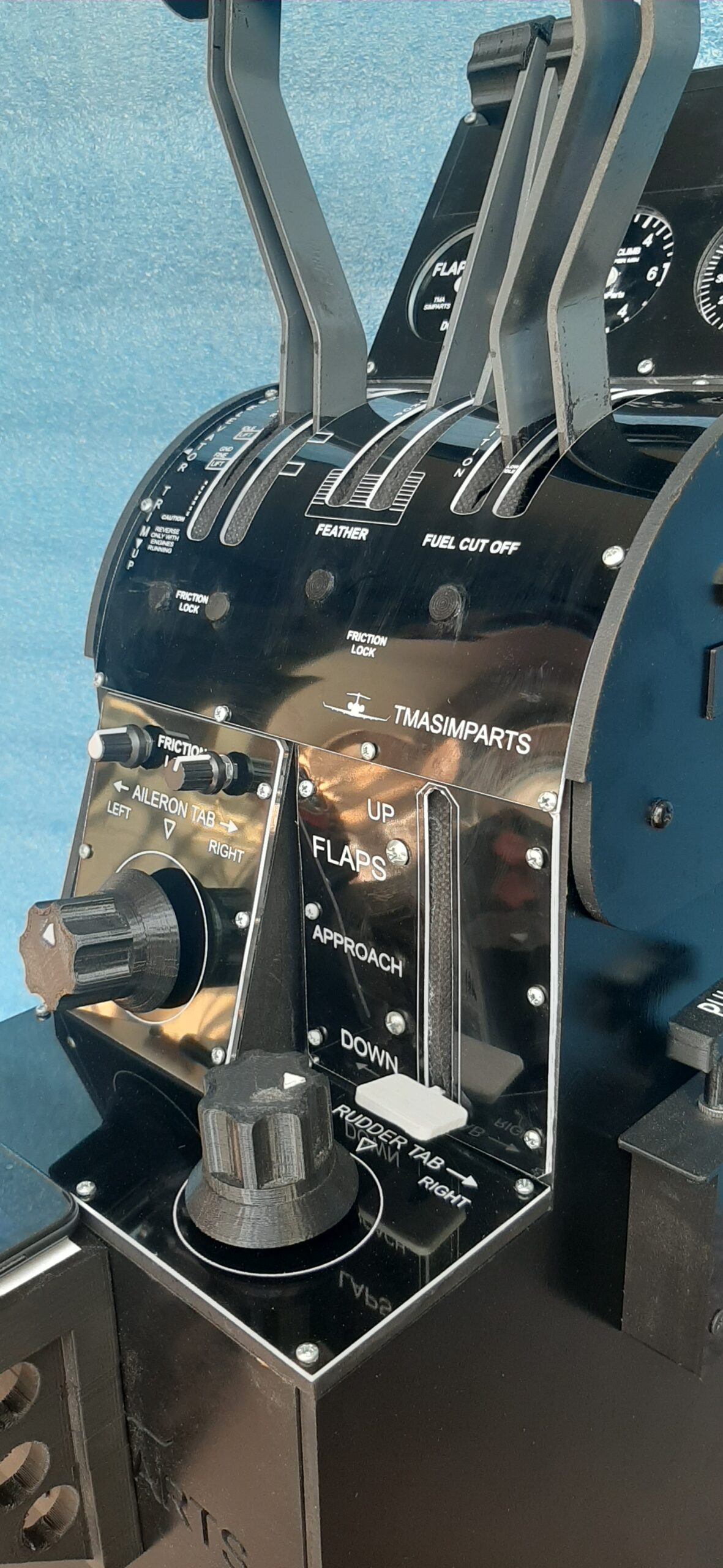 TMA pedestal Bimotor tipo King Air 350 - TMA